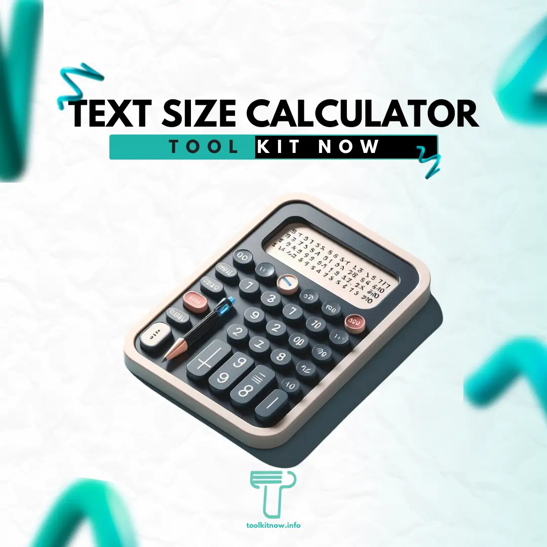 Text Size Calculator Tools Text Size Calculator Tools